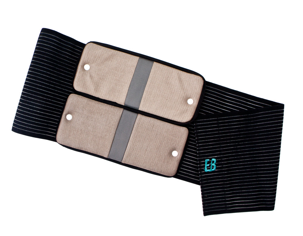 Energy Brace - 4" x 10" Conductive Back Pad w/ Back Wrap – JMS Med Supply